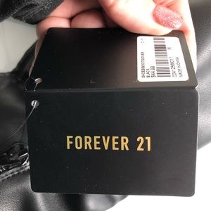 Forever 21 | Shoes | Nwt Forever 2 Over Knee Block Heel Black Boots ...